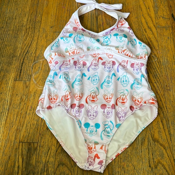 Disney | Swim | Disney Mickey Mouse And Friends Halter Bathing Suit ...